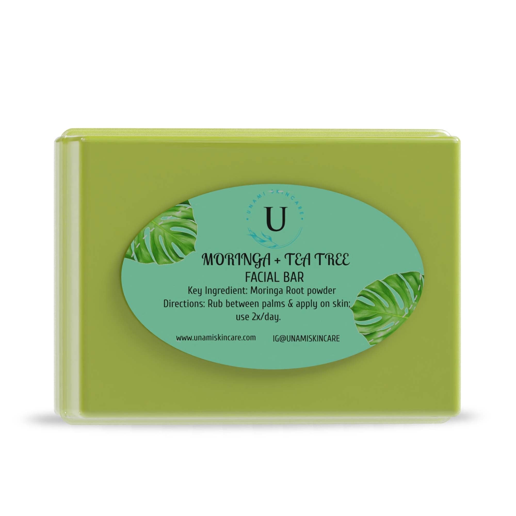 Moringa + Tea Tree Soap – unamiskincare