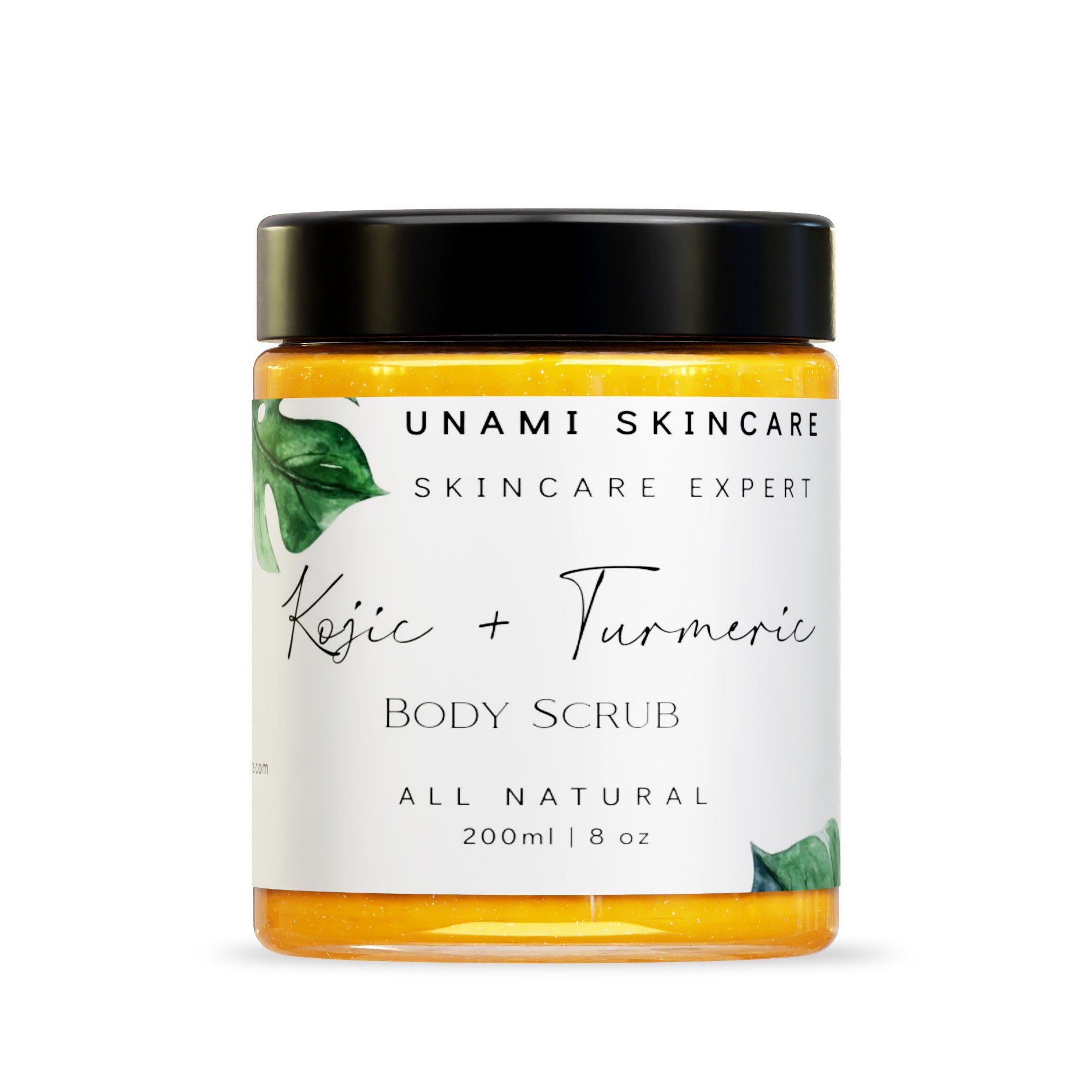 Turmeric + Kojic Body Scrub – unamiskincare